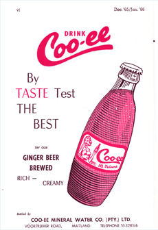 Coo-ee Soft Drinks